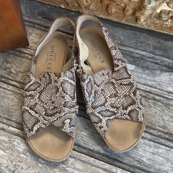 Sesto Meucci | Shoes | Leather Sesto Meucci Sandals | Poshmark